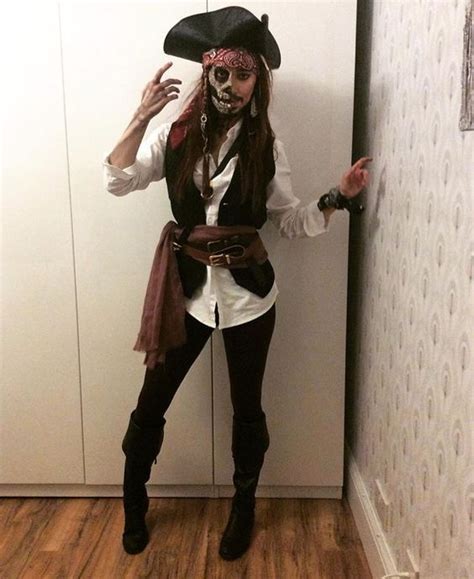 Captain Pirates Caribbean Jack Sparrow Pirate Fantasia Adult Cosplay Fancy Dress Carnival