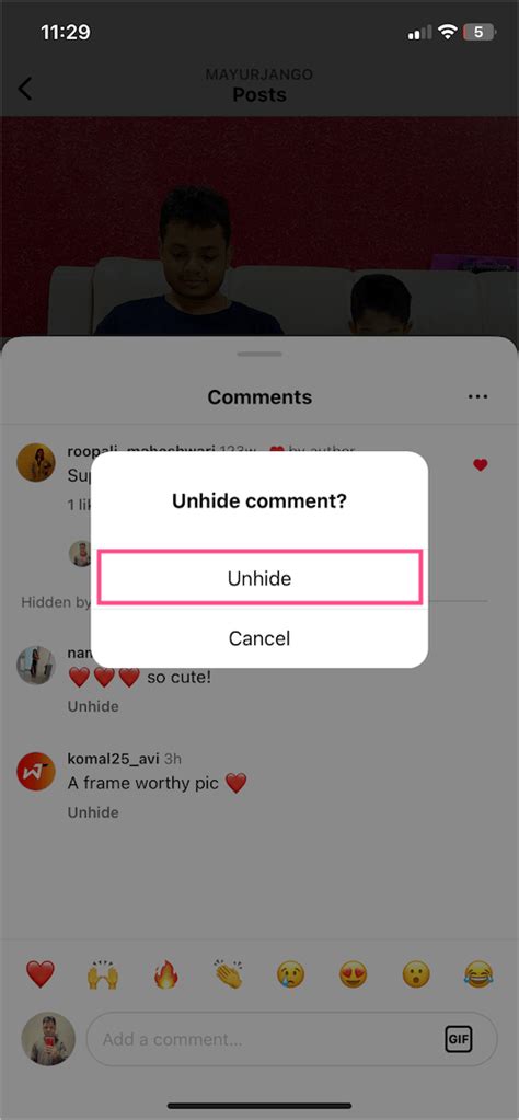How To Hide Or Unhide Comments On Instagram