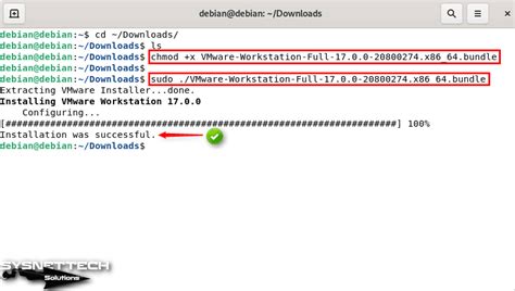 How To Install VMware On Debian SYSNETTECH Solutions