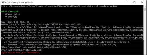 ASP NET Core With Entity Framework Core Error Login Failed The Best