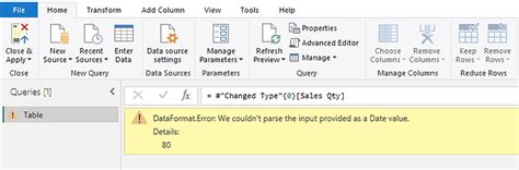 How To Fix Power Bi DataFormat Error Invalid Cell Value