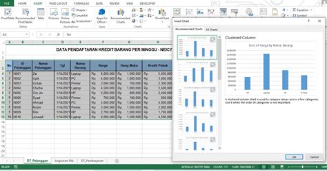 Cara Membuat Dan Mengolah Grafik Charts Di Excel NeicyTekno