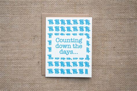 Counting Down The Days LDR Card