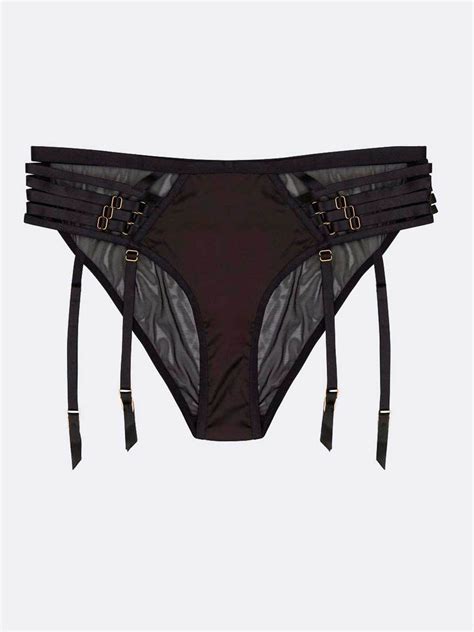 Regalia Delta Garter Belt Panties By Playful Promises Viennemilano
