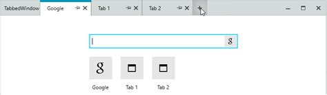 wpf tabbedwindow control telerik ui for wpf