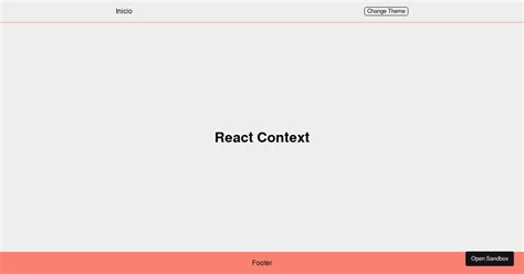 React Context Hooks Codesandbox
