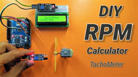 diy tachometer using arduino and ir sensor arduino ta