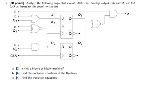 solved 2 [20 points analyze the following sequential