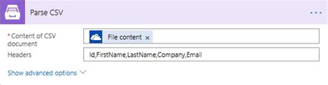 how to parse csv files in power automate flow and bulk generate html and pdf documents