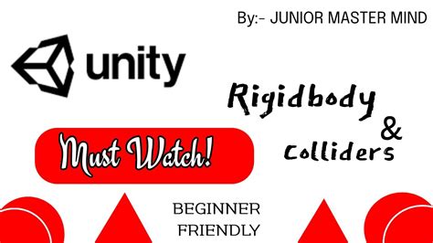How To Make Games In Unity Basics EP 02 Rigidbody And Colliders YouTube