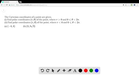 the cartesian coordinates of point are given a 4 … solvedlib