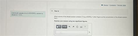 solved review i constants i periodic tablea 50 8 ml ﻿sample