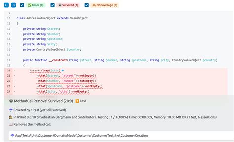 mutation testing in php our experiences with the infection framework fusonic