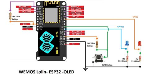 ESP32 Built In OLED Board Wemos Lolin32 Pinout 46 OFF