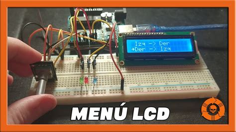 menu lcd arduino 📲 😉 youtube