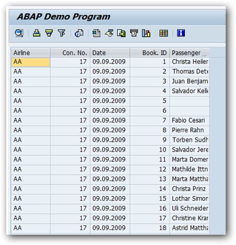 Internal Table FREE SAP ABAP TUTORIALS