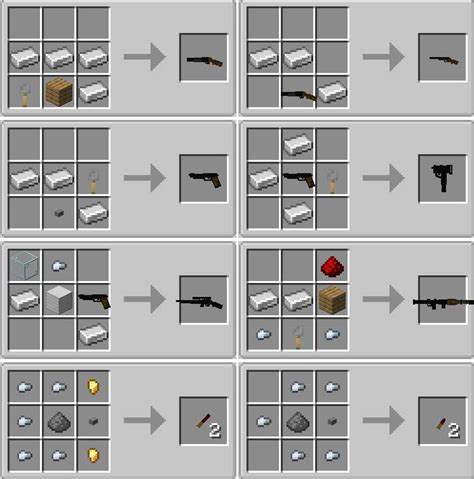 Мод Simple Animated Guns реалистичное оружие 1 18 2 1 19 2 1 20