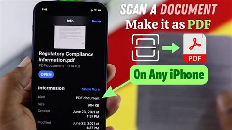 How To Scan Documents And Make PDFs On IPhone YouTube