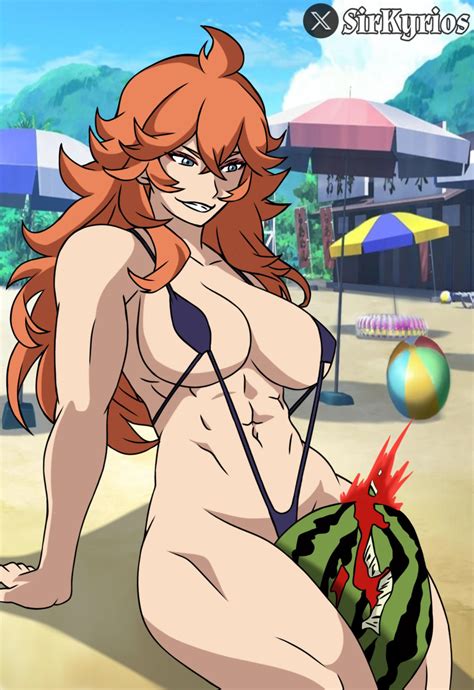 Rule 34 1girls Abs Big Breasts Bikini Black Clover Blue Eyes Breasts Crushing Light Skinned