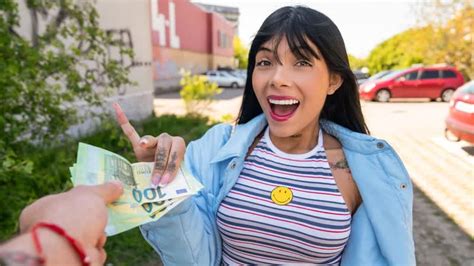 Publicagent Athenea Rose Cute Colombian Outdoor Sex за деньгисекс на камерупубличный секс