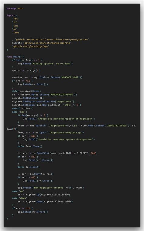 data migration with golang and mongodb by elton minetto medium