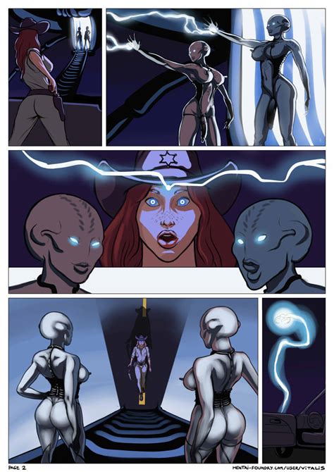 Alien Dickgirls From Space Page 2 By Vitalis Hentai Foundry