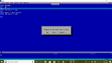 fundamentals of qbasic youtube