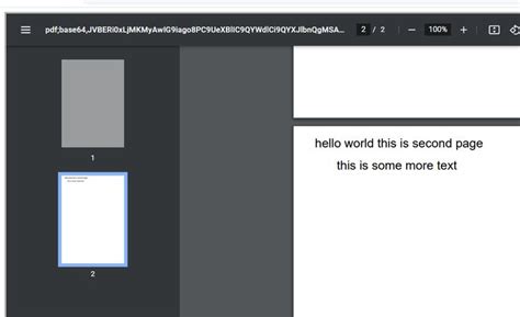 jspdf tutorial to encode pdf file into base64 code and embed using iframe in browser using