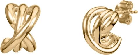Coco And Kinney Small Jessica Robin Triple Strand Hoops In Gold Shopstyle Earrings