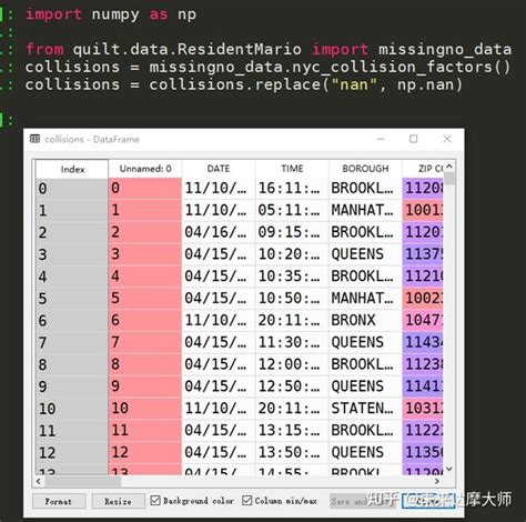 【pytorch 数据集可视化missingno库】可视化查看数据集完整性的missingno库 用于数据分析前的数据检查 知乎