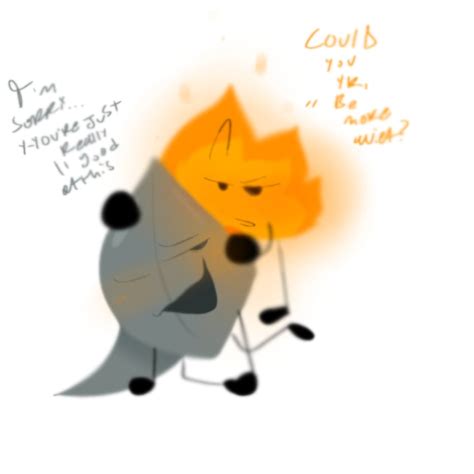 Rule 34 Battle For Dream Island Fireafy Firey Bfdi Leafy Bfdi Object Shows Sex Tagme Yoyle