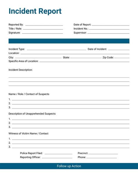 37 Incident Report Templates PDF DOC Free Premium Templates