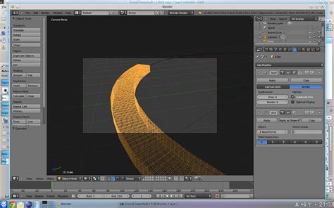 How To Get Rid Of Visible Edges When Using The Curve Modifier