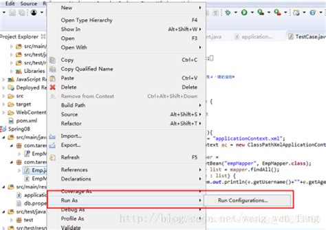 eclipse 中“ run as” 没有“on server” eclipse run as 没有run on server csdn博客
