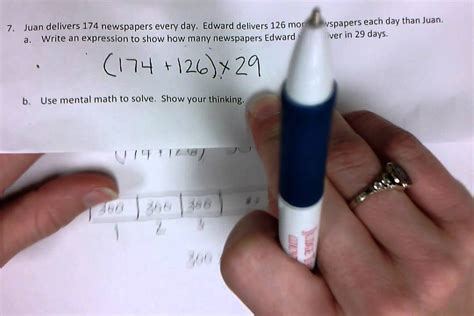 How To Identify Equations From Visual Models Tape Diagrams S