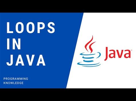 Learn Loops In Java For While Do While Loops Java Course Using