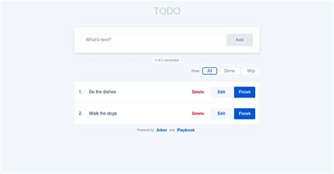Base Todo App Forked Codesandbox