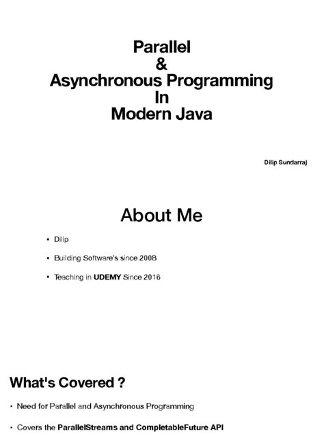 parallel asynchronous programming java pdf parallel computing thread computing