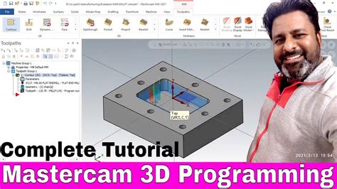 Mastercam 2023 Tutorial Mastercam Cnc Programing YouTube