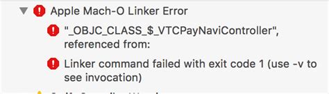 xcode apple match o linker error when use framework stack overflow