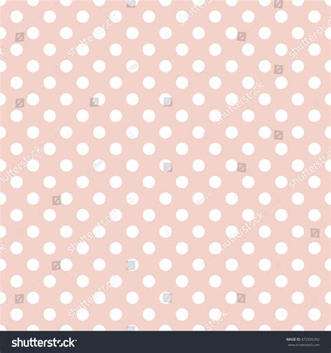 Seamless Pattern Polka Dot Vector Illustration Stock Vector Royalty