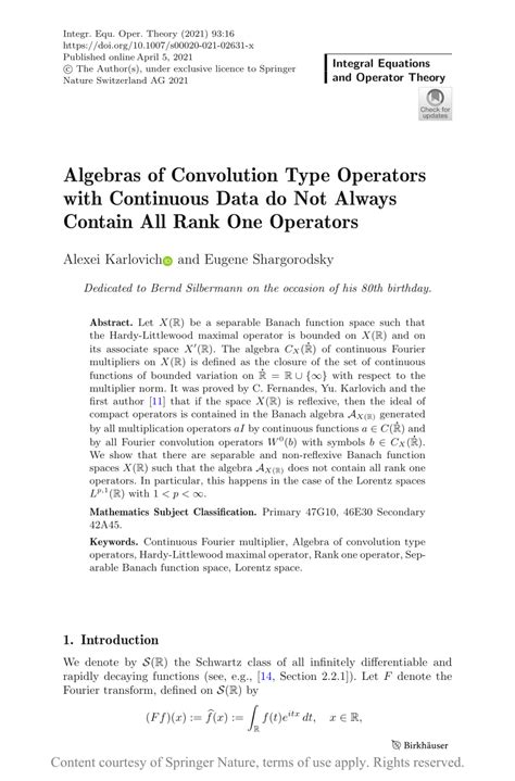 algebras of convolution type operators with continuous data do not always contain all rank one