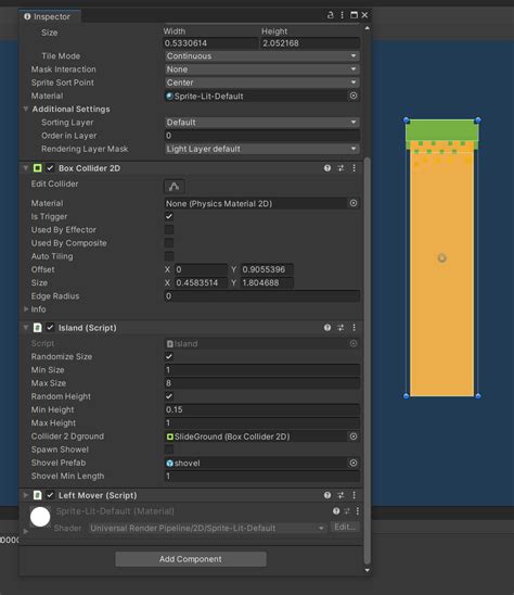 automatically match collider bounds with sprite size in unity wonderful duck by lulapupa