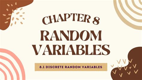 expectation and variance of discrete r v youtube