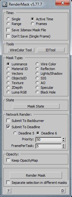 RenderMask ScriptSpot 3ds Max Script Tutorial