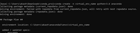 how to conda update python in virtual environment