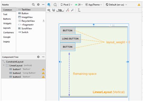 android linearlayout