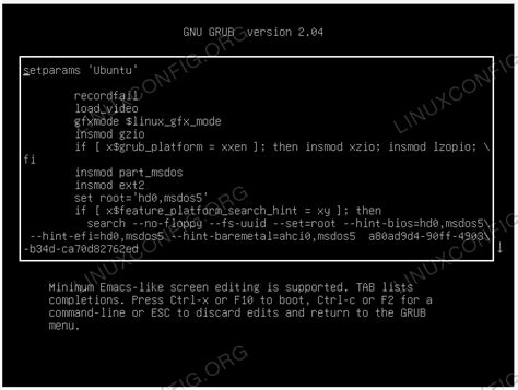 How To Set Kernel Boot Parameters On Linux Linux Tutorials Learn
