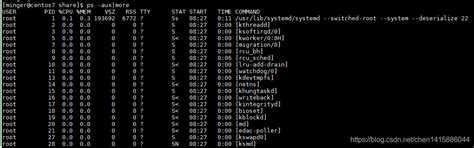 在linux系统中如何使用ps命令 开发技术 亿速云