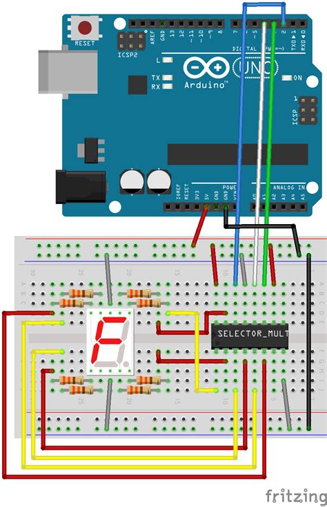 node js with arduino controlling brightness of led th